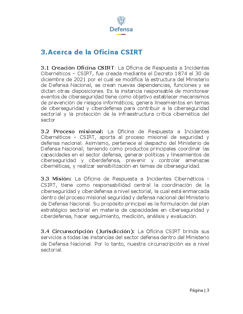 Ministerio de Defensa